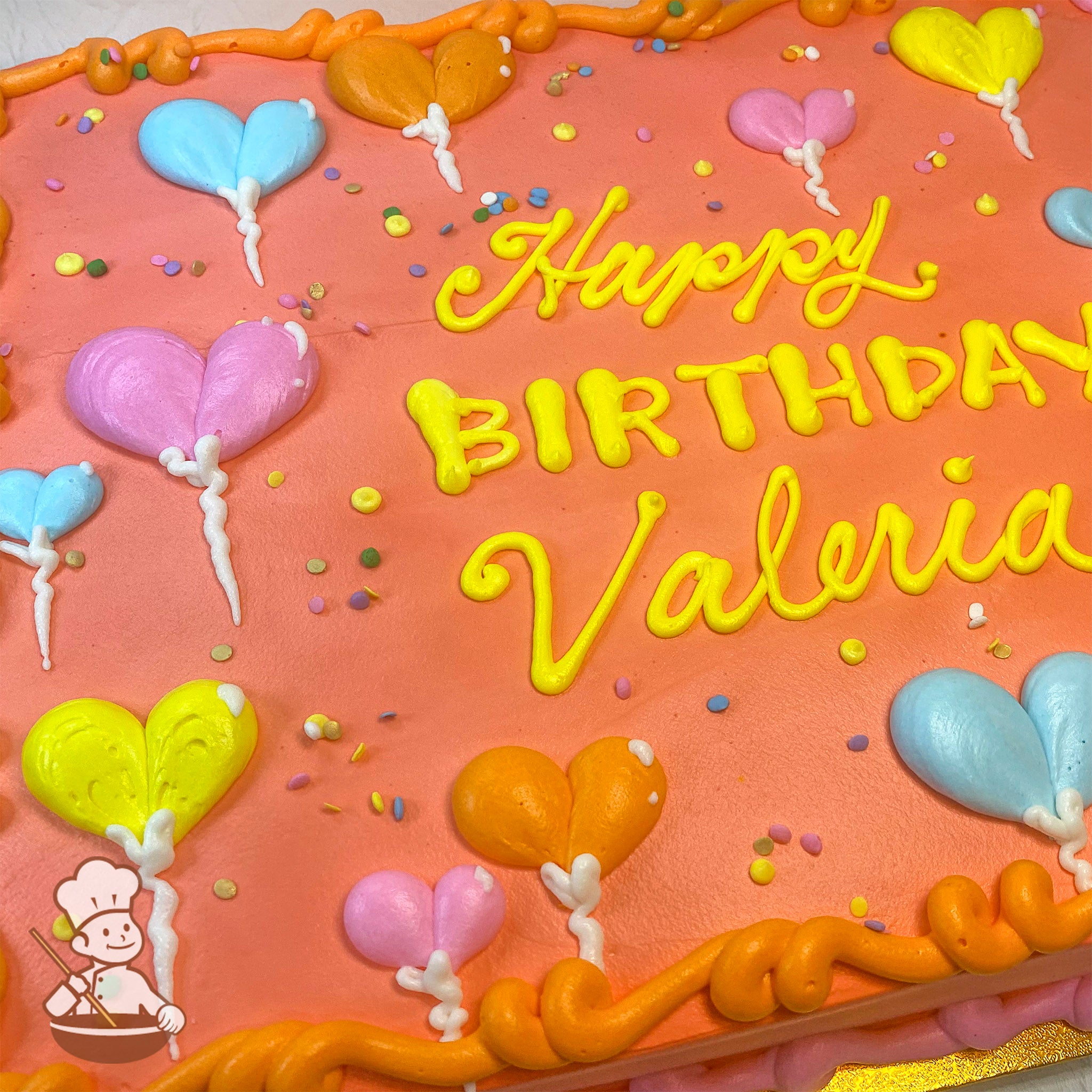 Floating Heart Balloons Cake & Freedom Bakery – Watsonville & Monterey