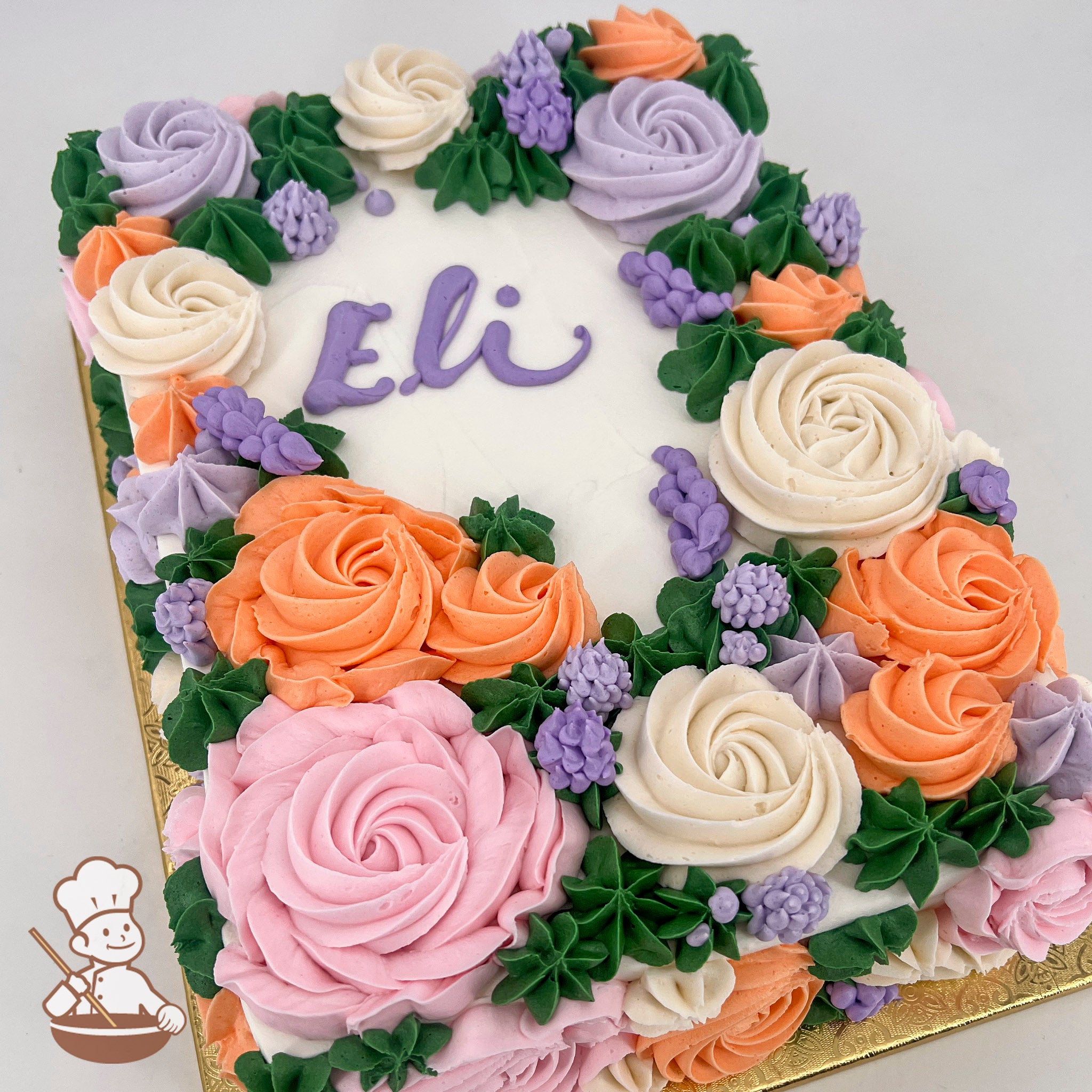 Floral Garden Semi Wrap Cake & Freedom Bakery – Watsonville & Monterey