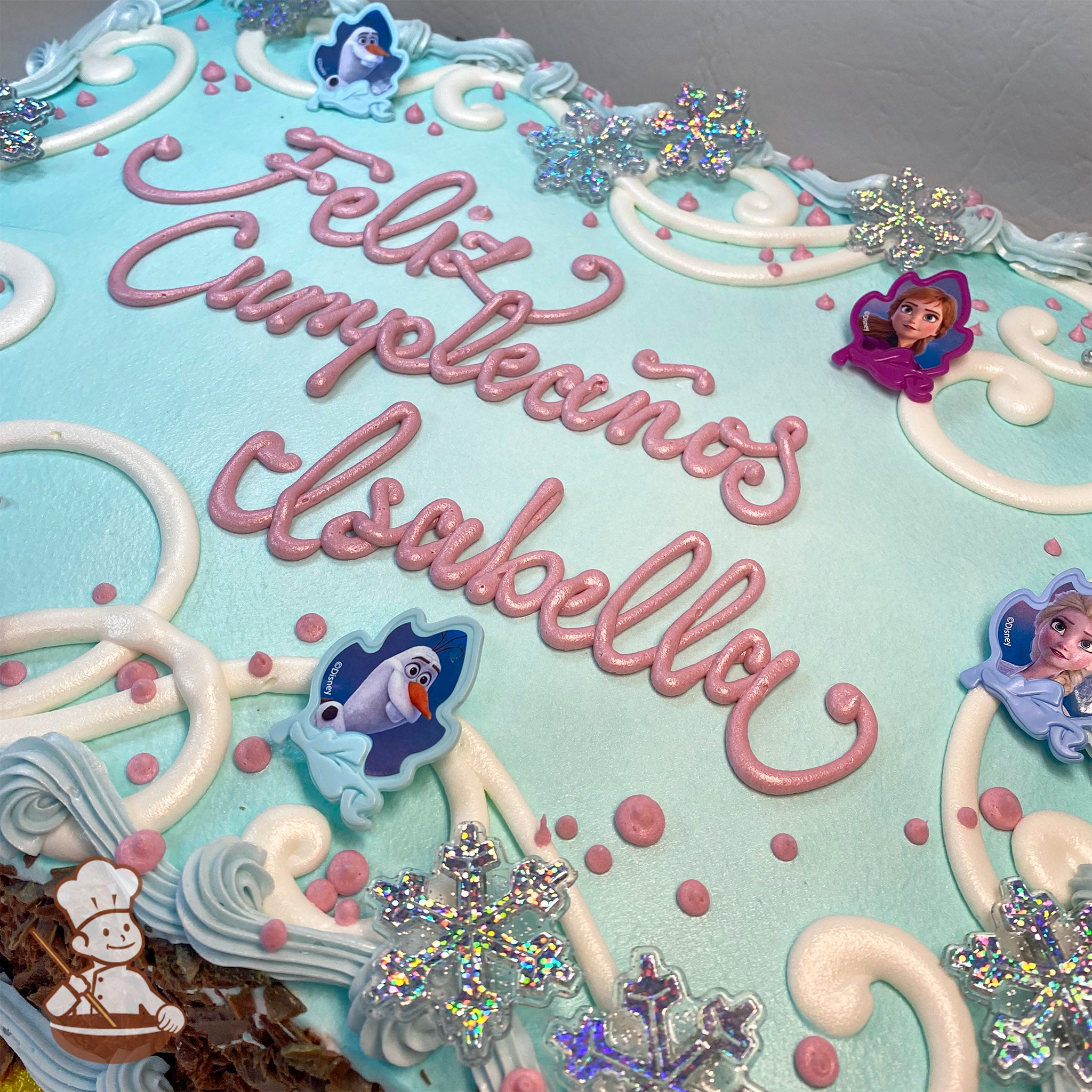 Frozen and Snowflakes Cake & Freedom Bakery – Watsonville & Monterey