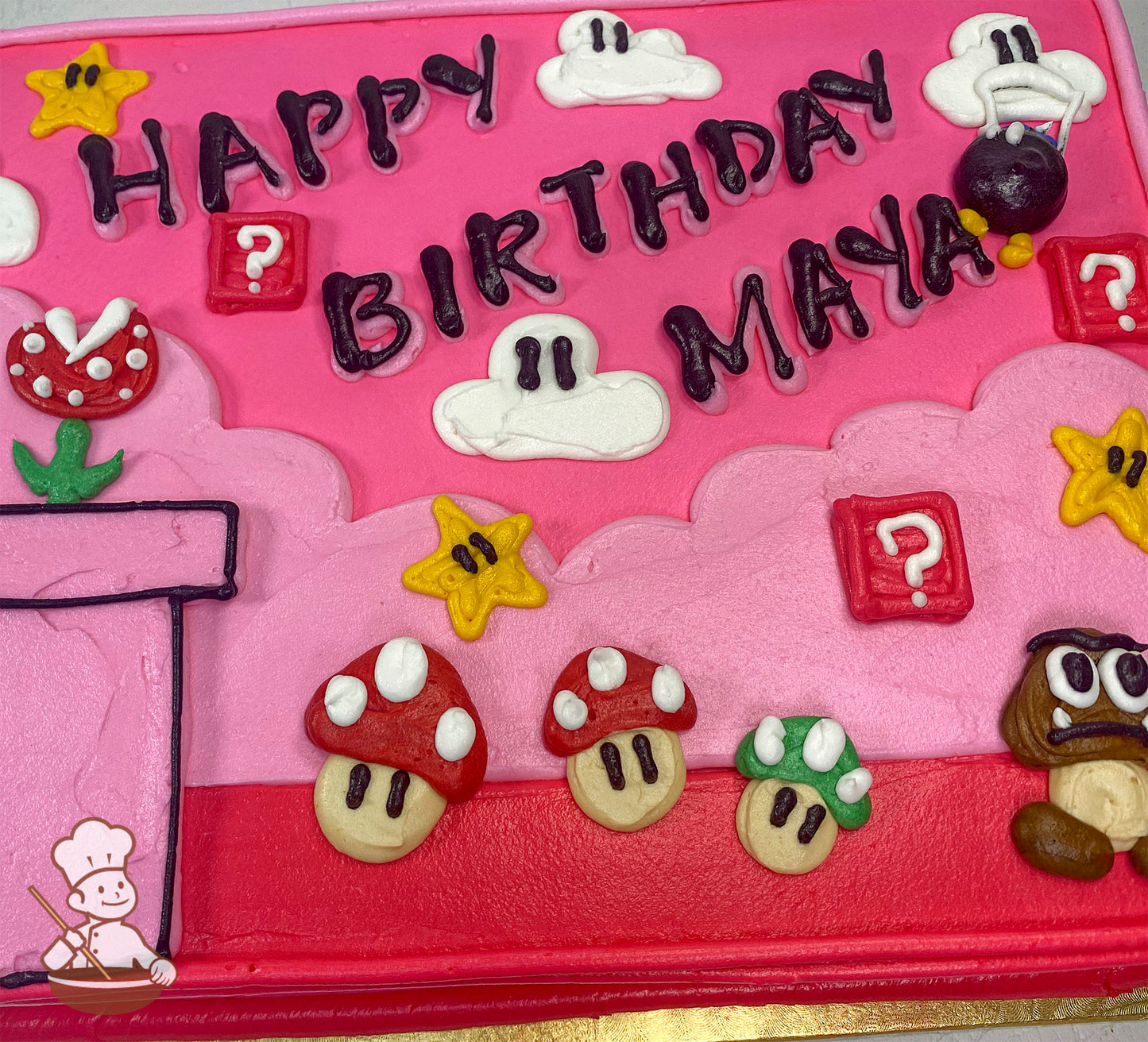 Super Mario Princess Peach World Cake & Freedom Bakery – Watsonville ...