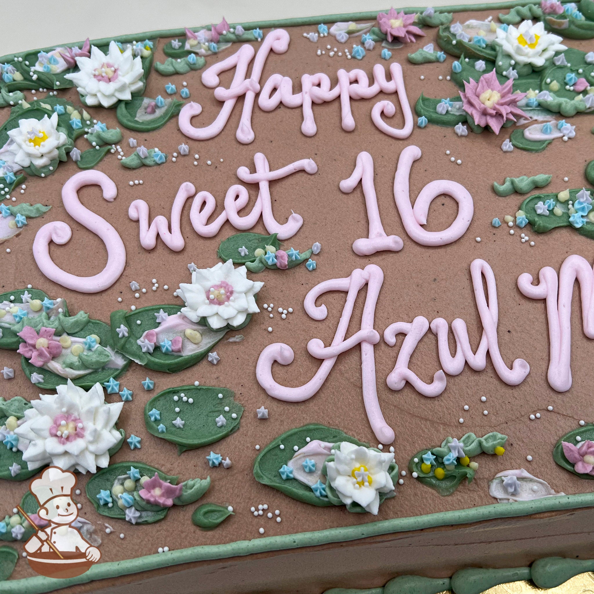 Monet Water Lilies Cake & Freedom Bakery – Watsonville & Monterey
