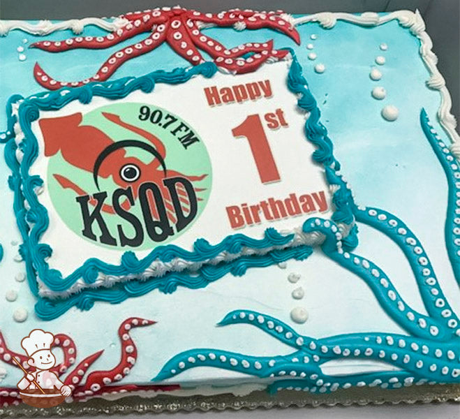 Squid Tentacles Photo Cake & Freedom Bakery – Watsonville & Monterey