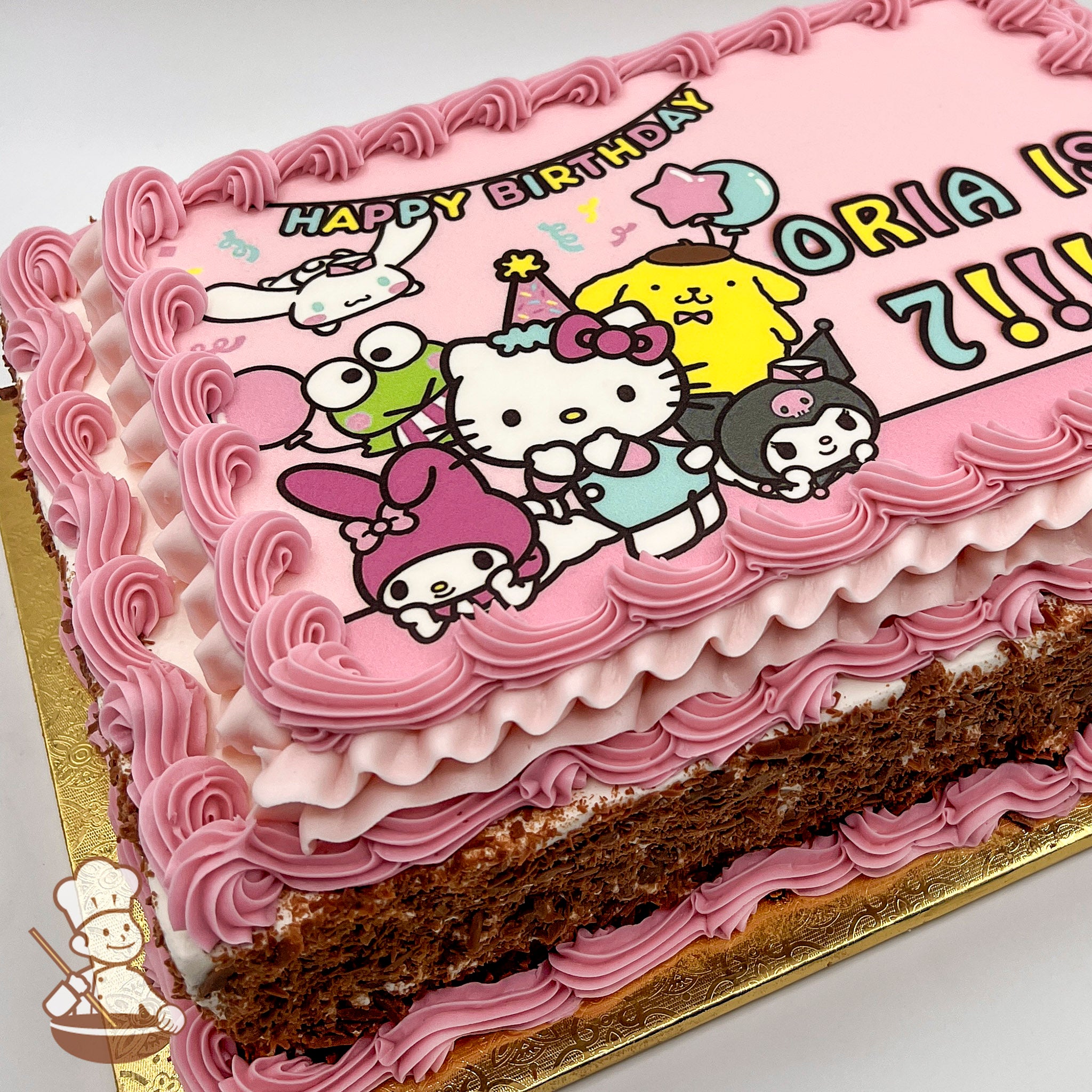Vintage Hello Kitty and Friends Photo Cake & Freedom Bakery ...