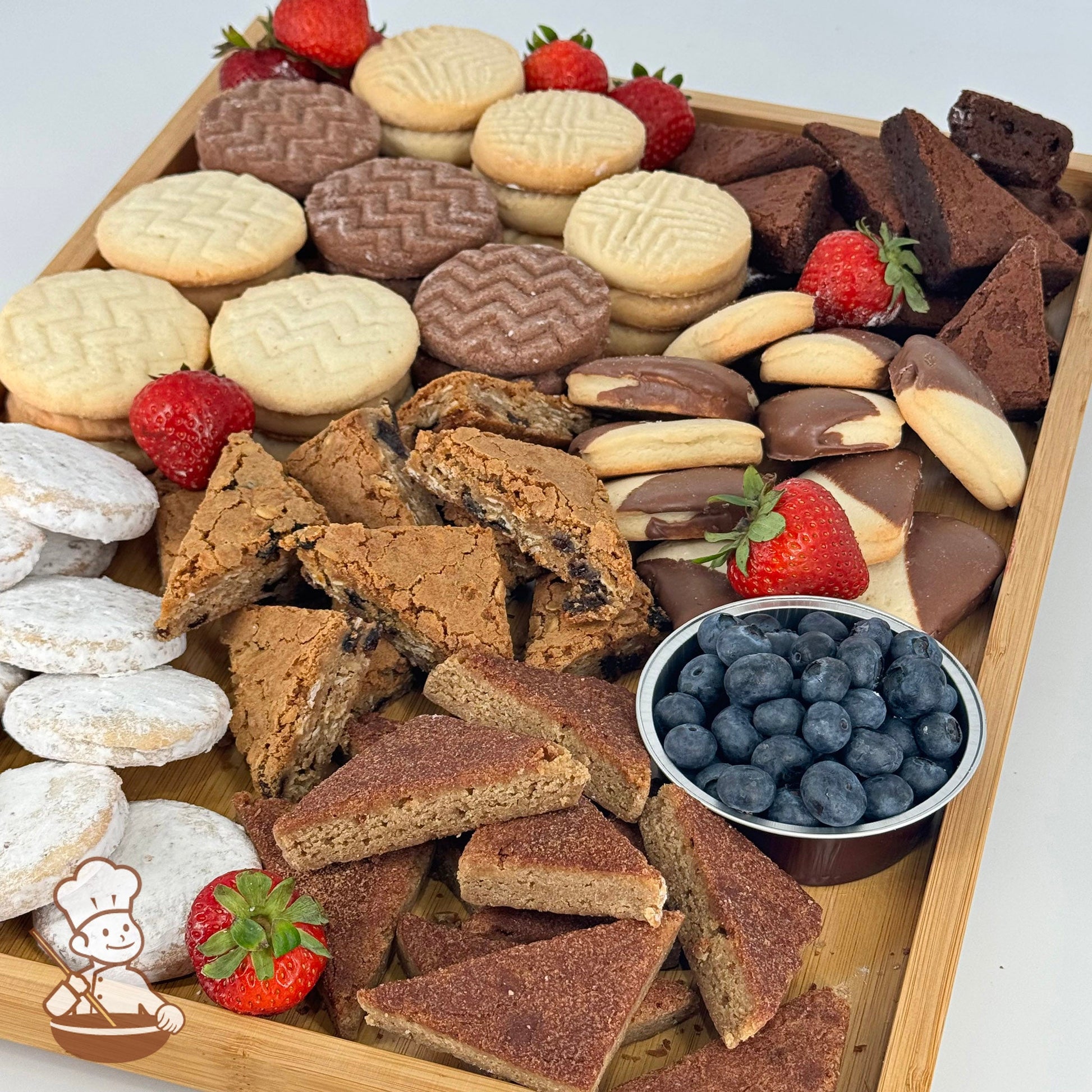 Cookies & Brownies Party Tray Large & Freedom Bakery