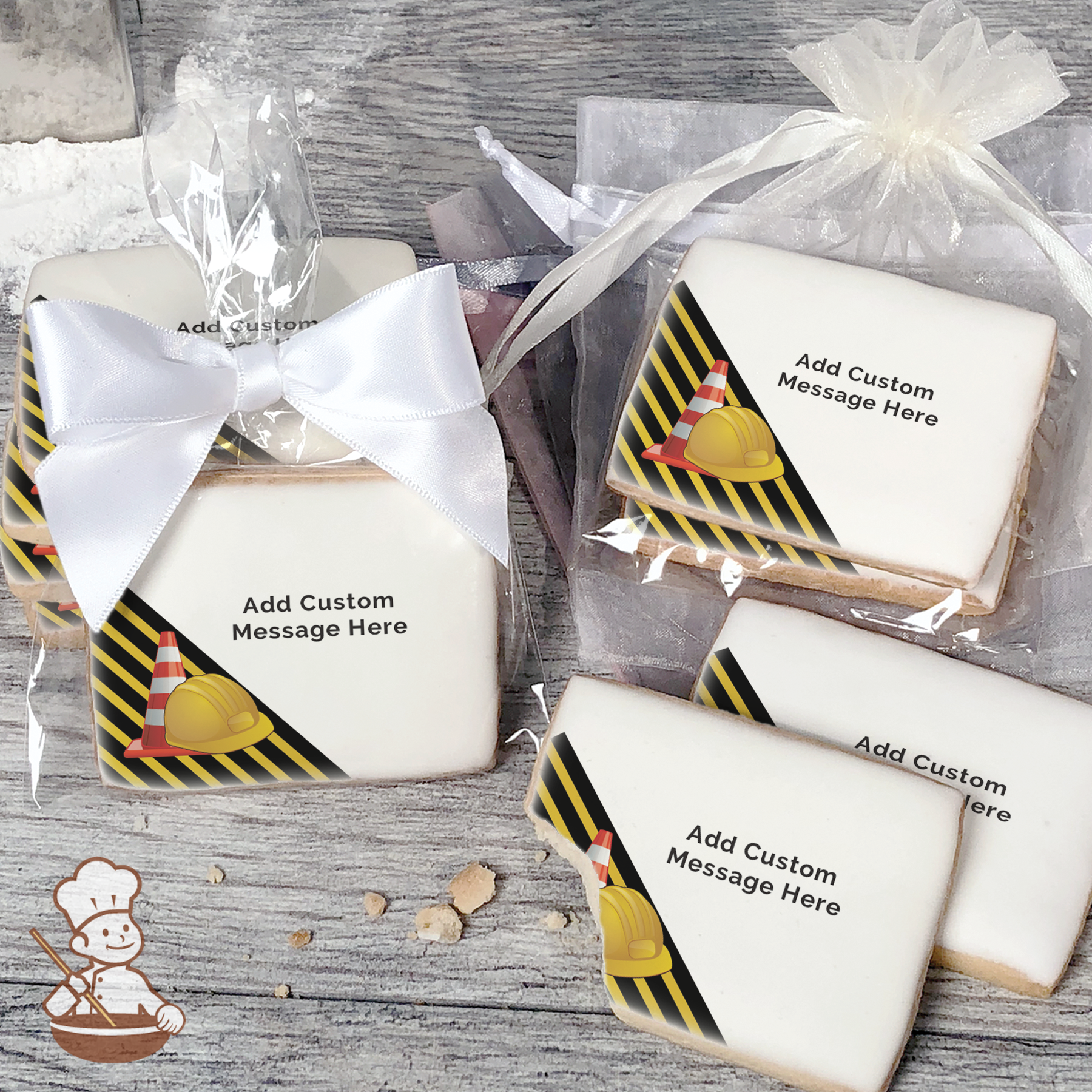 Safety First Custom Message Cookies | Freedom Bakery