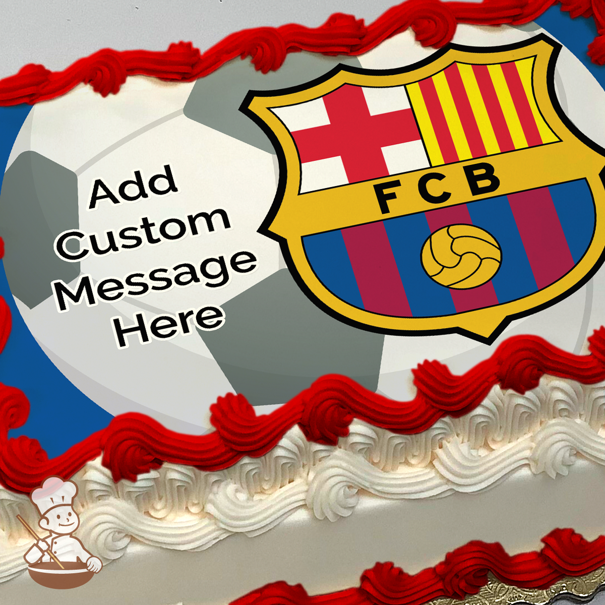 Fcb Logo Cake