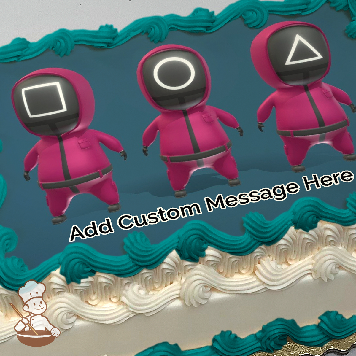 Squid Game Photo Cake | Freedom Bakery