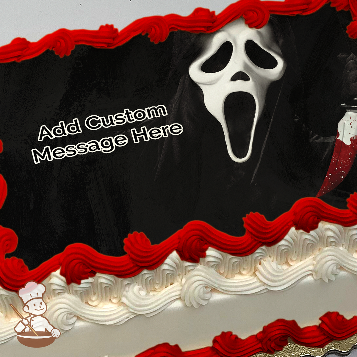 Scream Photo Cake – Freedom Bakery