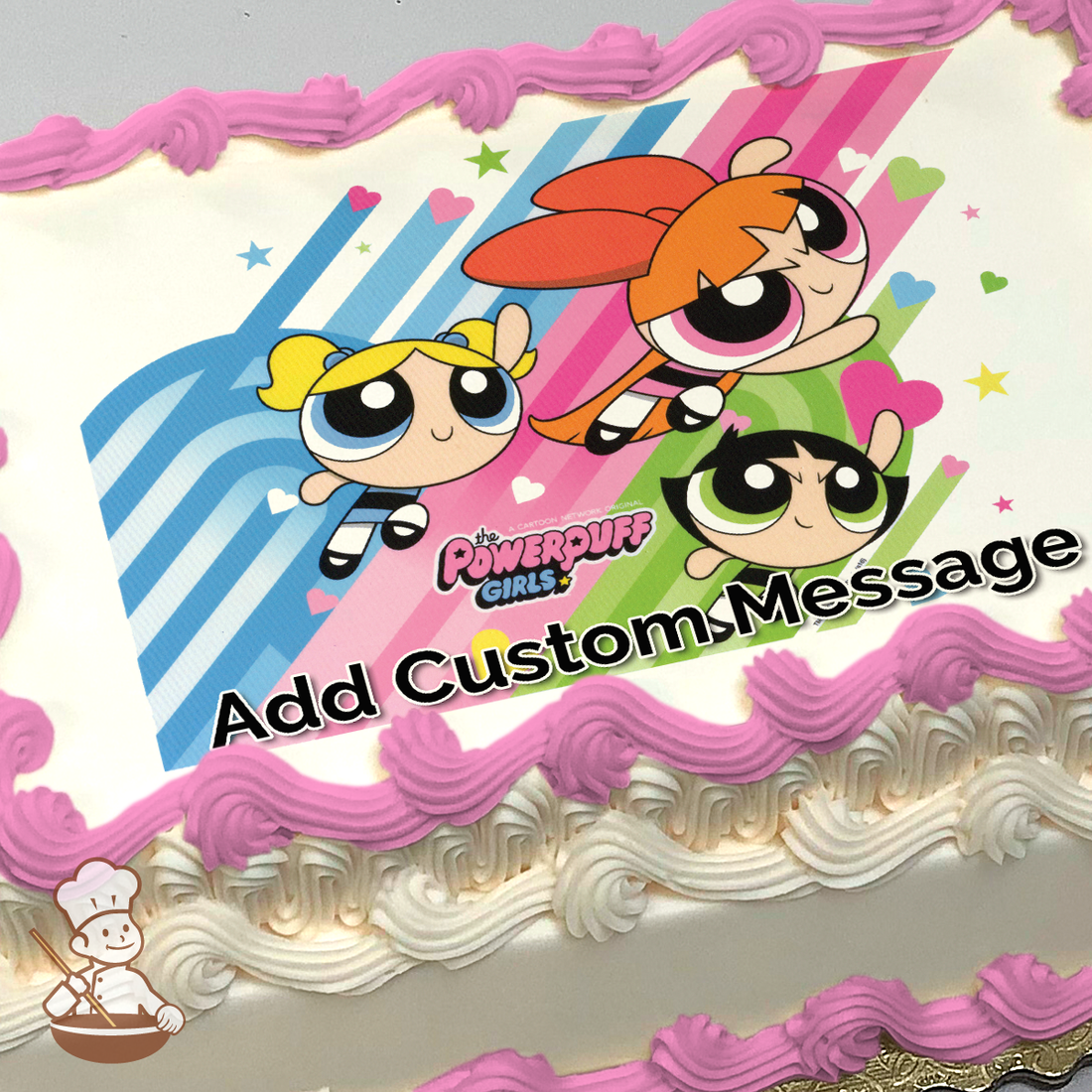 Powerpuff Girls Girls Rock Photo Cake – Freedom Bakery