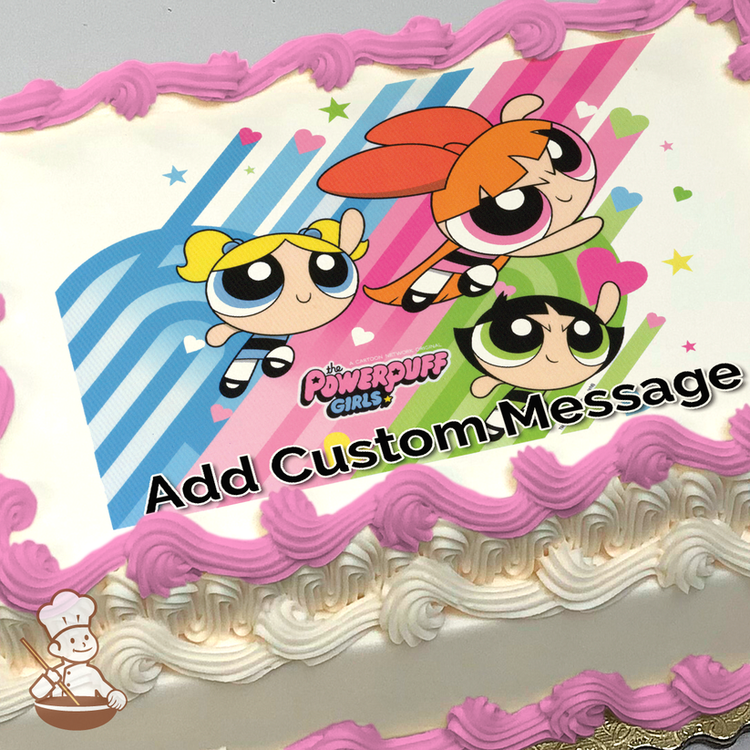 Powerpuff Girls Girls Rock Photo Cake – Freedom Bakery