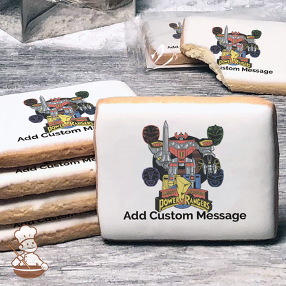 Power Rangers Go Go Power Rangers Custom Message Cookies | Freedom Bakery