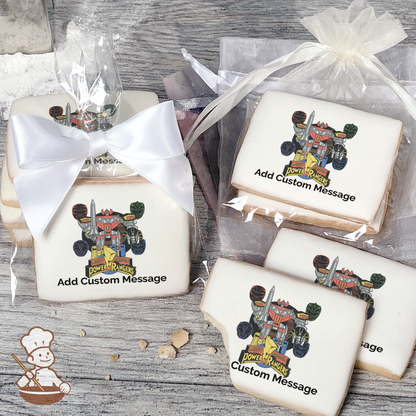 Power Rangers Go Go Power Rangers Custom Message Cookies | Freedom Bakery
