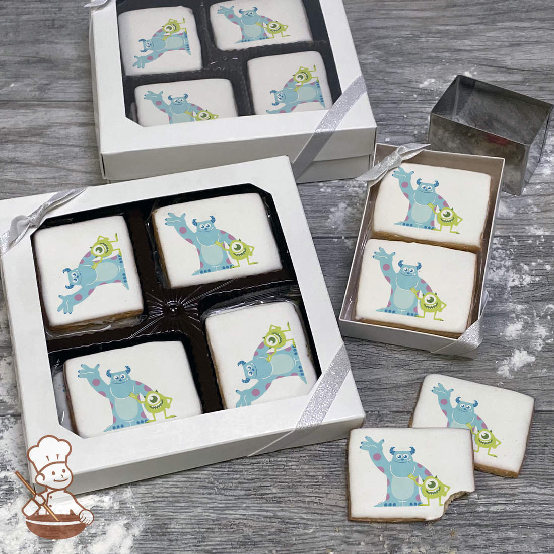 Monsters Inc Mike and Sully Cookie Gift Box | Freedom Bakery