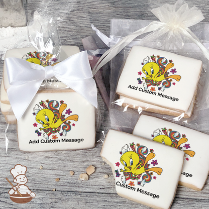 Looney Tunes Tweety Custom Message Cookies | Freedom Bakery