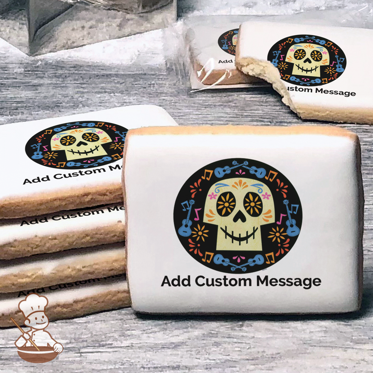 Disney Pixar Coco Custom Message Cookies | Freedom Bakery
