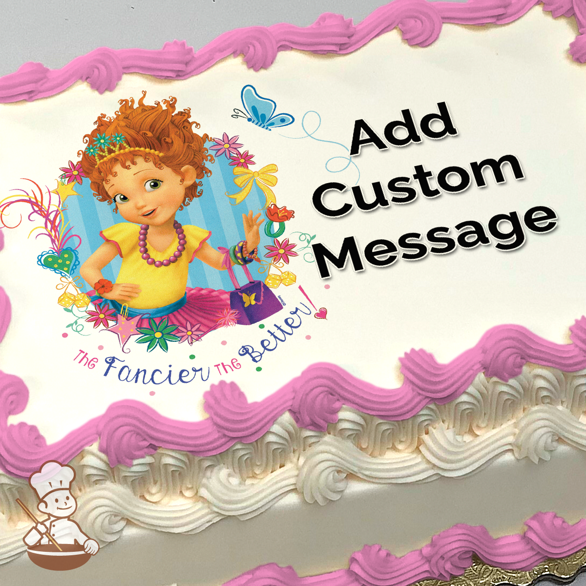 Fancy Nancy Something Fancy Photo Cake – Freedom Bakery