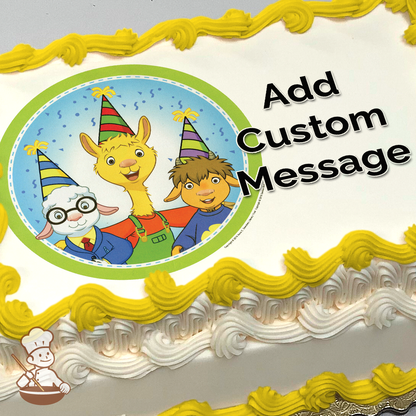 Llama Llama Euclid Llama and Nelly Photo Cake | Freedom Bakery