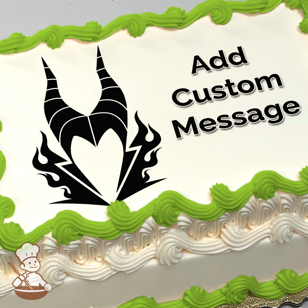 Disney Villains Maleficent Photo Cake | Freedom Bakery