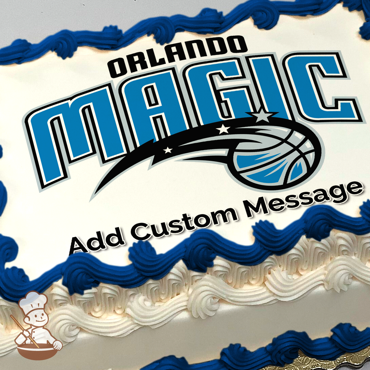 NBA Orlando Magic Photo Cake – Freedom Bakery