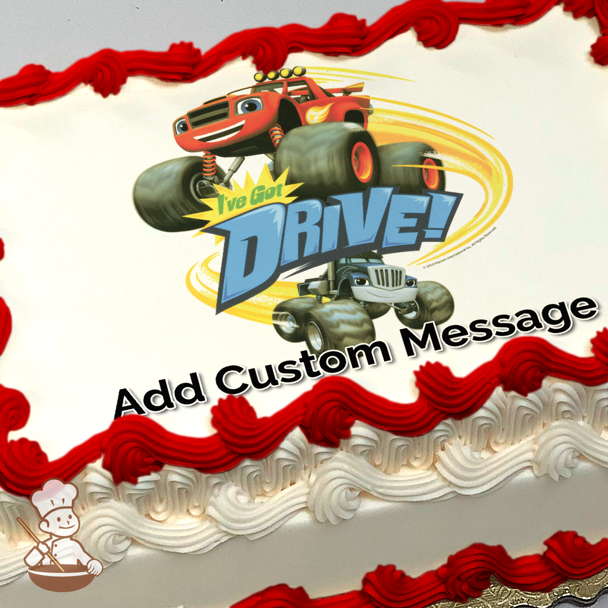 Blaze and the Monster Machines Photo Cake | Freedom Bakery