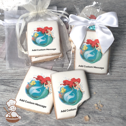 Disney Princess Little Mermaid Make a Splash Custom Message Cookies ...