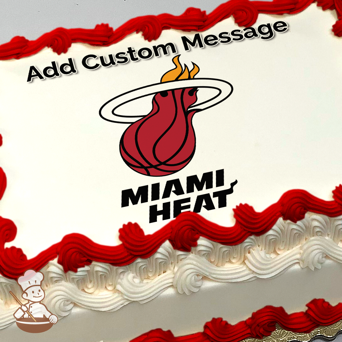Miami Heat Cake