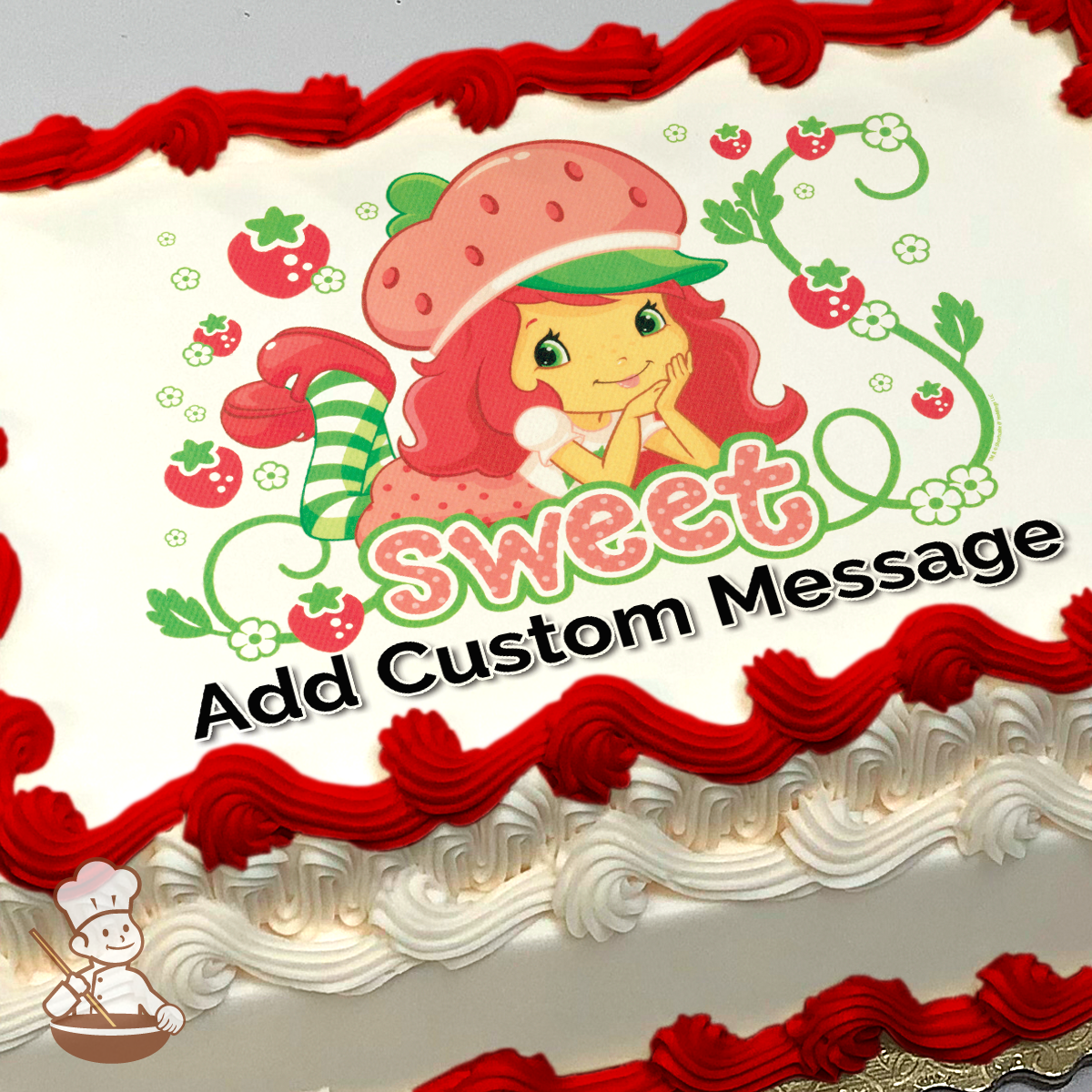 Strawberry Shortcake Princess Cake