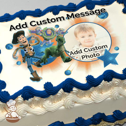 Toy Story Birthday Sheet Cake Disney Toy Story Logo Edible Icing Sheet