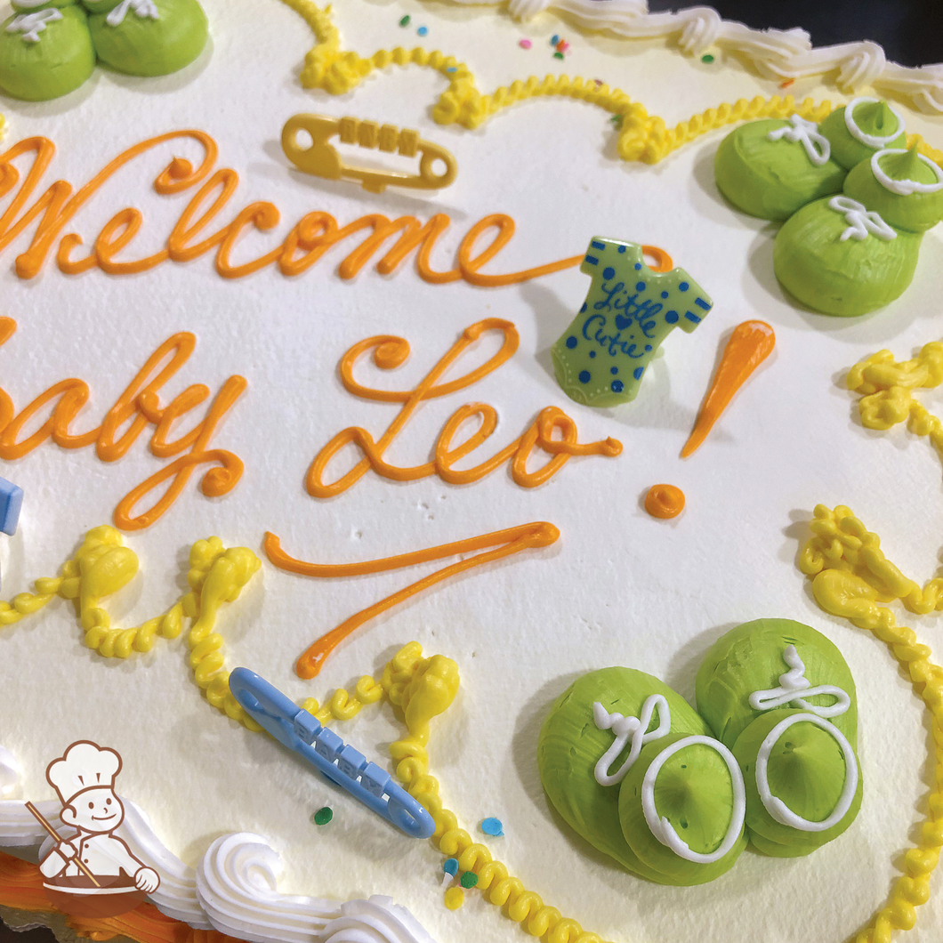 Baby Booties Cake | Freedom Bakery