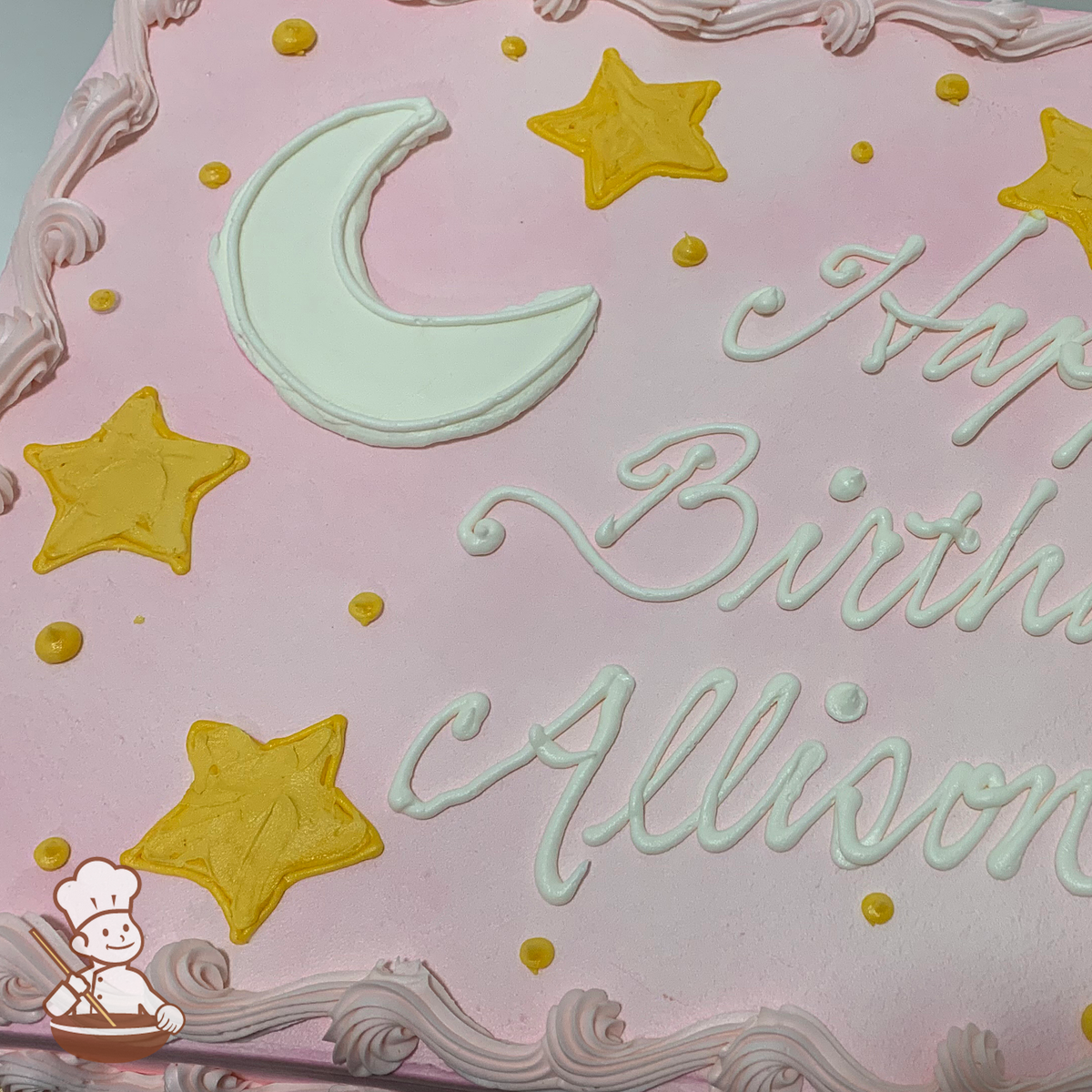 Star and Crescent Moon Cake | Freedom Bakery