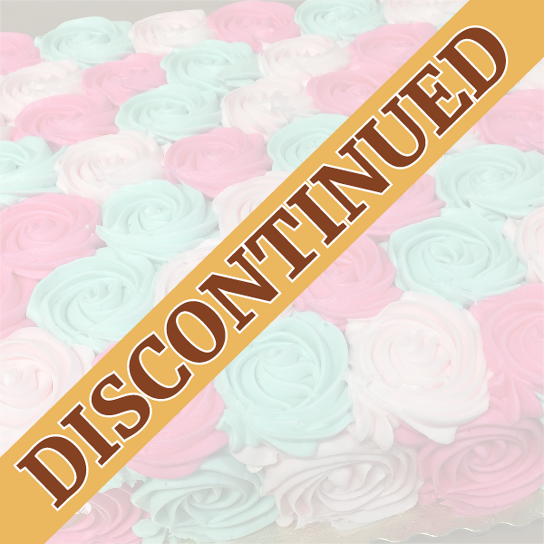 Rosette Swirls Full Wrap Cake | Freedom Bakery