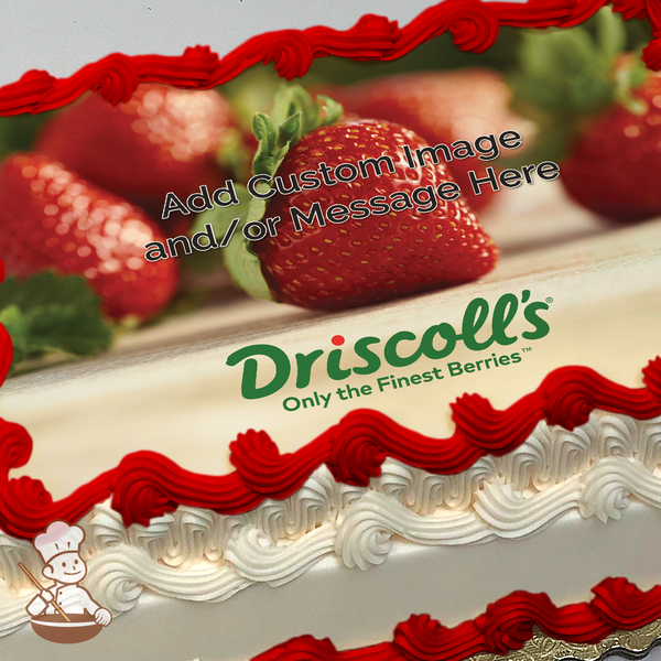 Full Custom Logo Cake | Freedom Bakery