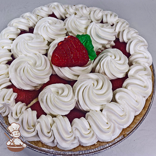 Fresh Strawberry Cream Pie & Freedom Bakery