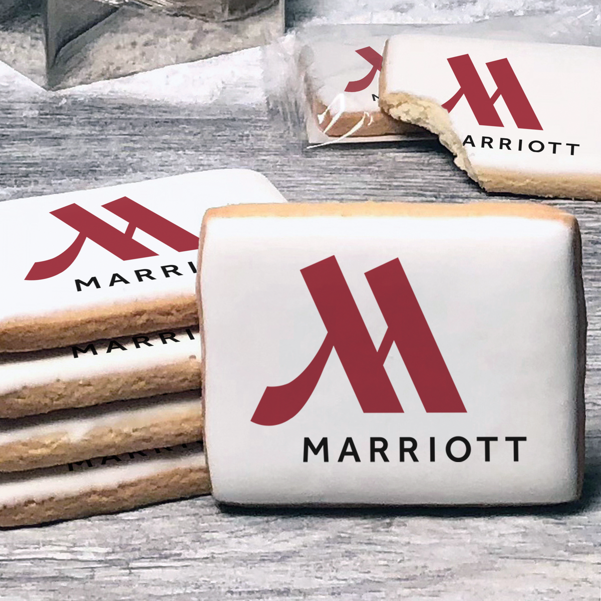 Marriott Logo Cookies | Freedom Bakery